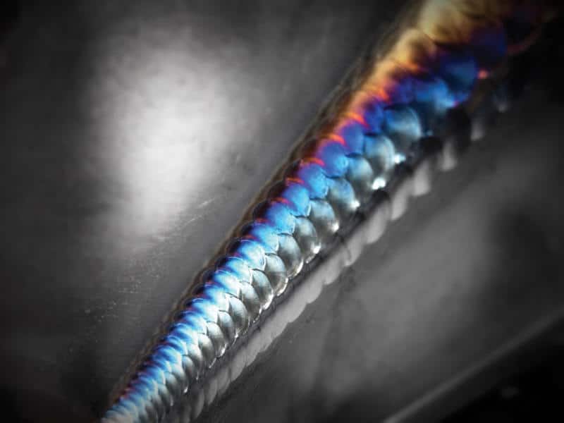 The WELDER Magazine: You can tell a lot by the color of your weld ...
