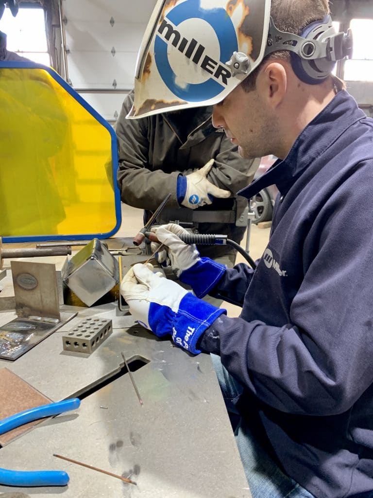 Private Welding Lesson (2 Hour Minimum) - Brown Dog Welding - Josh Welton